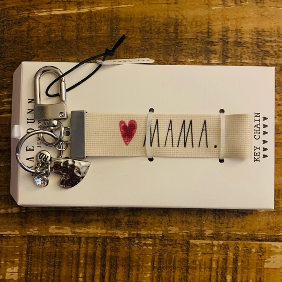 RAE DUNN. | Accessories | Rae Dunn Mama Key Chain With Charms New ...